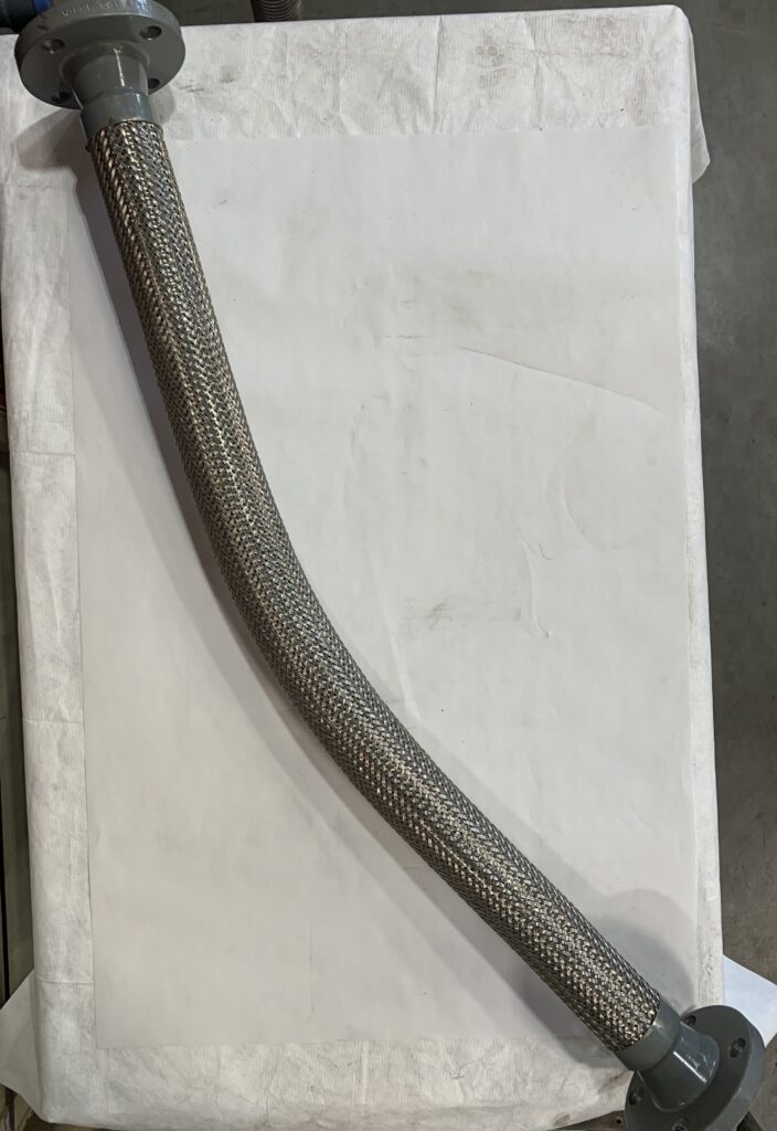 2 in. x 46 in. Stainless Steel Braided Flex Hose - Shop Online